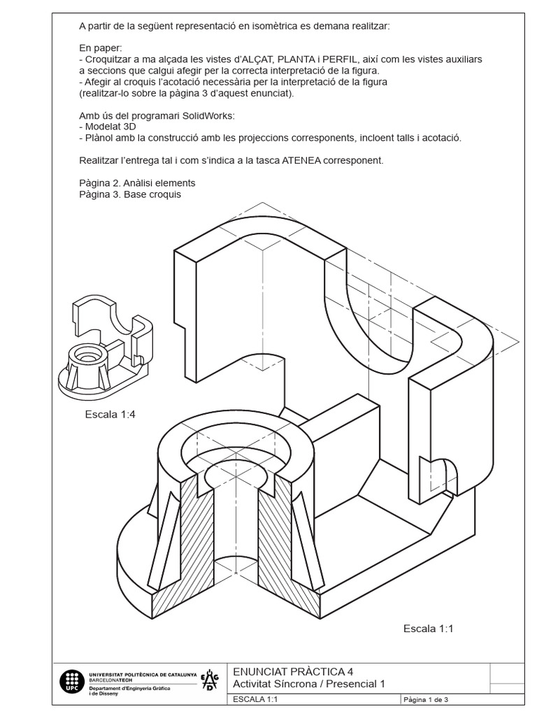 Enunciat Pràctica 4. Activitat Presencial 1 | PDF