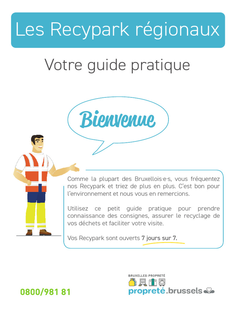 Horaires et consignes des Recypark | PDF | Déchets | Plastique