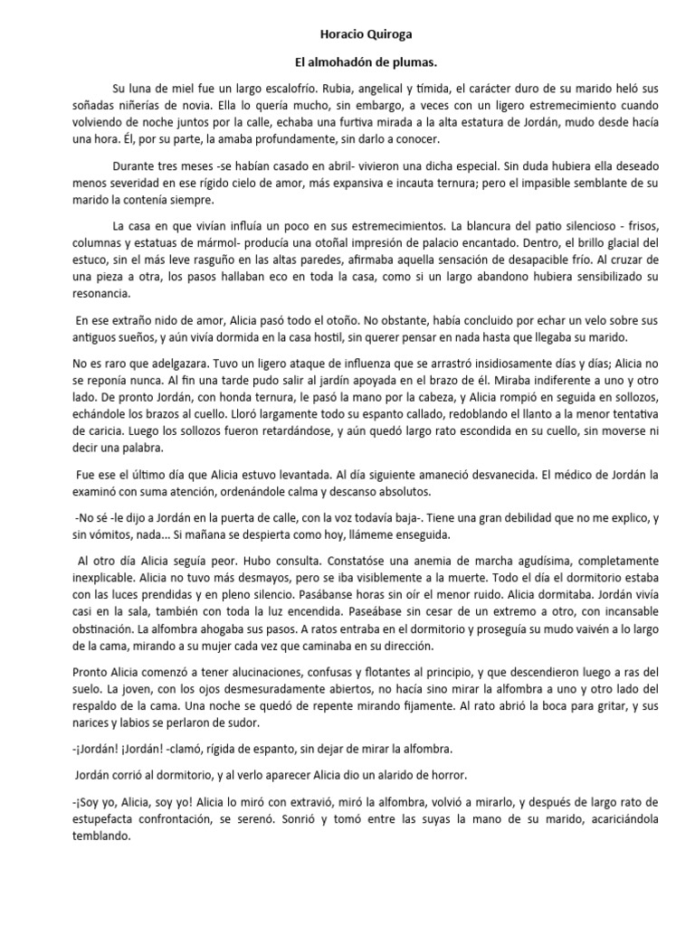 Horacio Quiroga | PDF