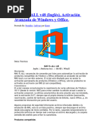 KMS Tools Portable v01.12.2021, Pack de Utilidades para Activar Windows y Office | PDF | Informática
