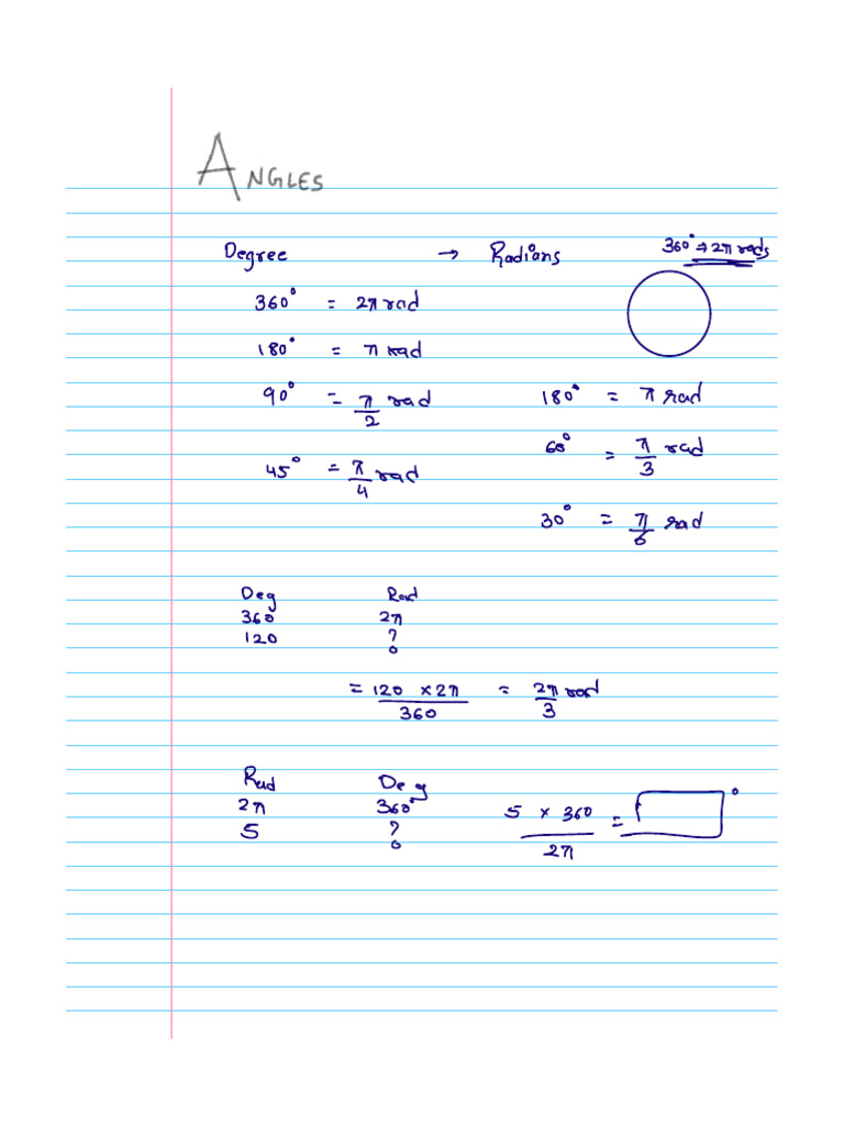 Circular Measure 2 | PDF | Physical Quantities | Quantity