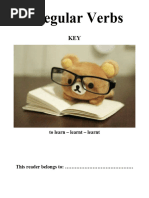 Irregular Verbs Rap | PDF