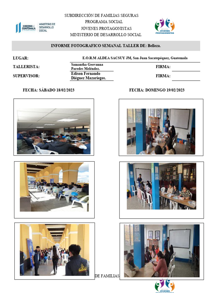 Informe Fotografico | PDF | Argentina