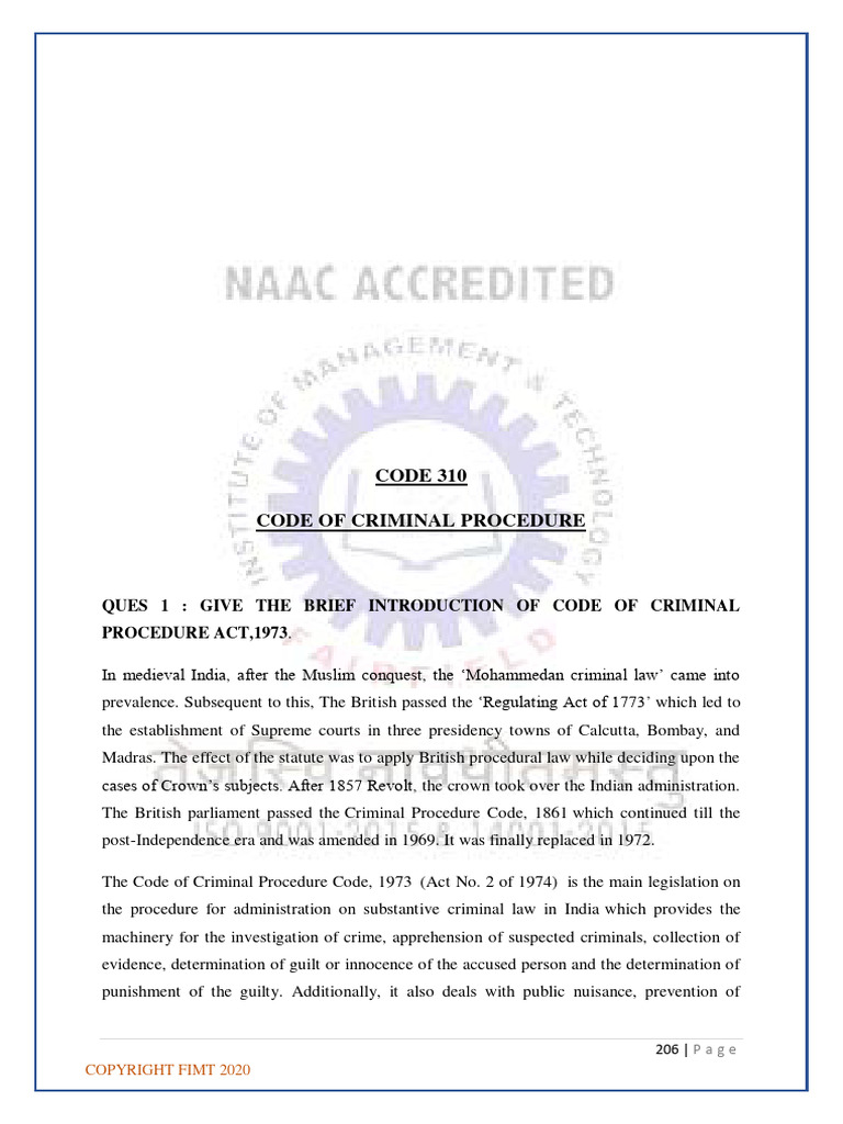 CrPC | PDF