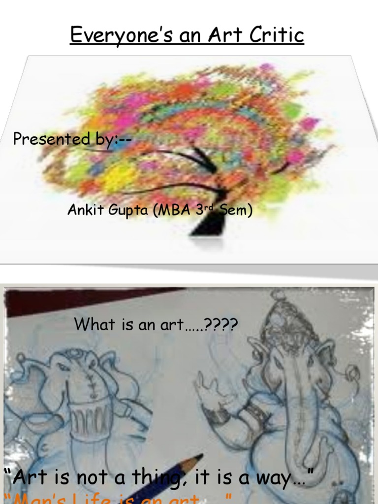 Understanding Art and Criticism | PDF