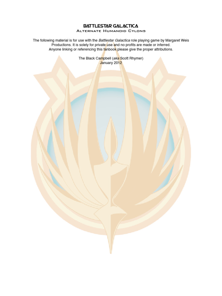 New Cylon | PDF | Games & Activities | History