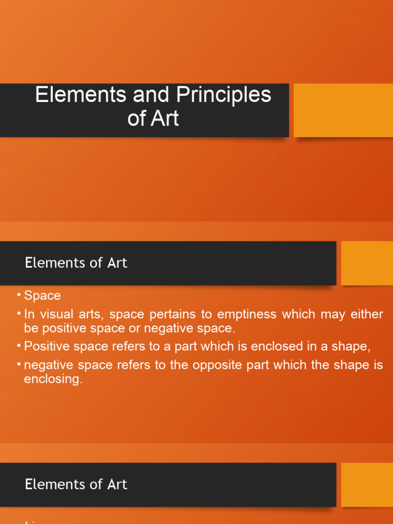Elements and Principles of Art T2 | PDF | Shape | Vision