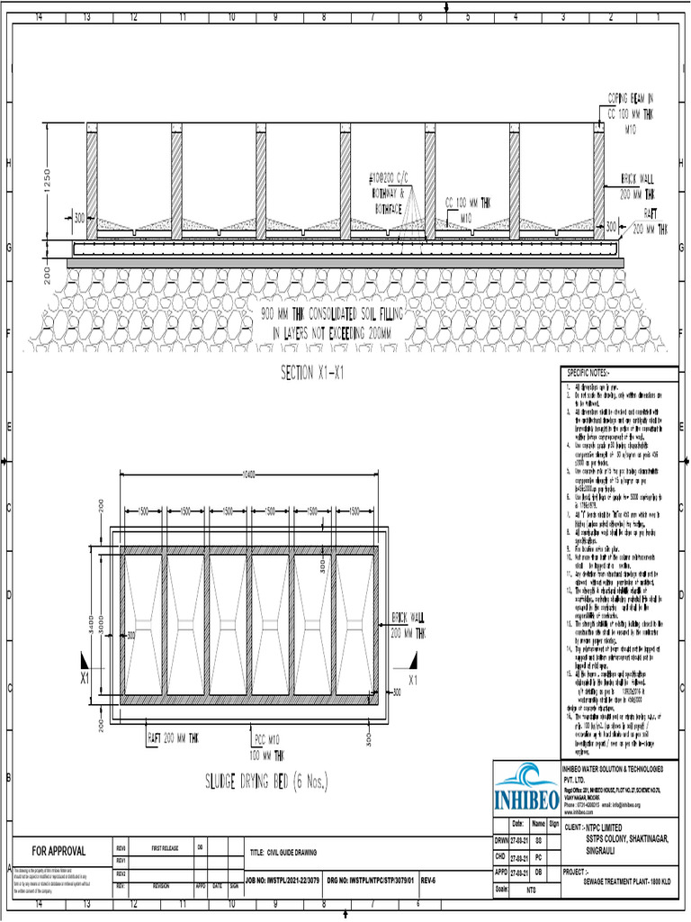 Sludge Drying Bed | PDF