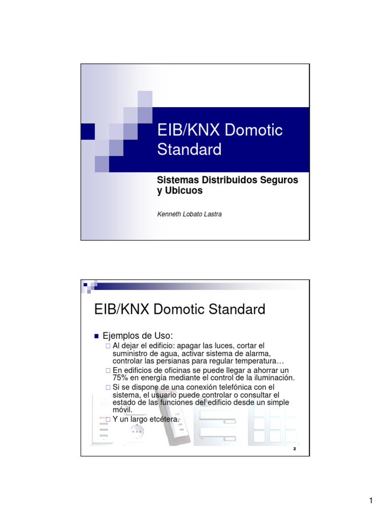 Eib KNX | PDF | Ingeniería Informática | Informática