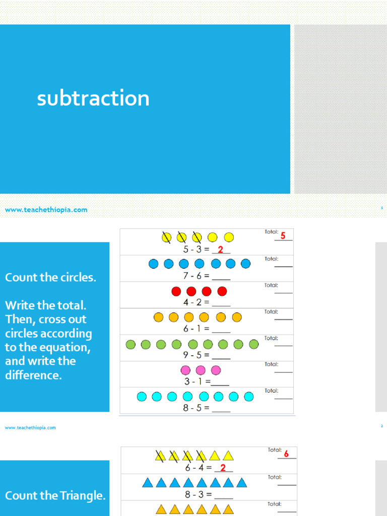 Substraction | PDF