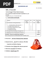 Grab Guven User Manual | PDF | Crane (Machine) | Battery Charger