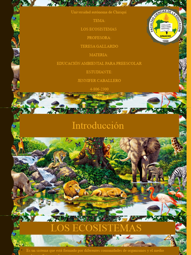 Los Ecosistemas | PDF