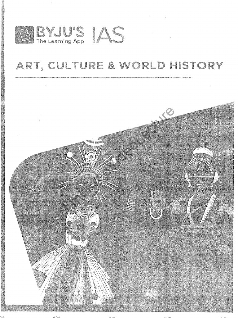 Byjus's Book Art, Culture & World History | PDF