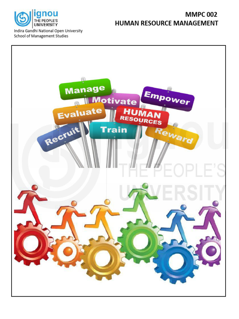 MMPC-002 Human Resource Management | PDF | Human Resource Management | Human Resources