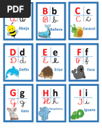 Lista de animales de la A a la Z | PDF | Zoología