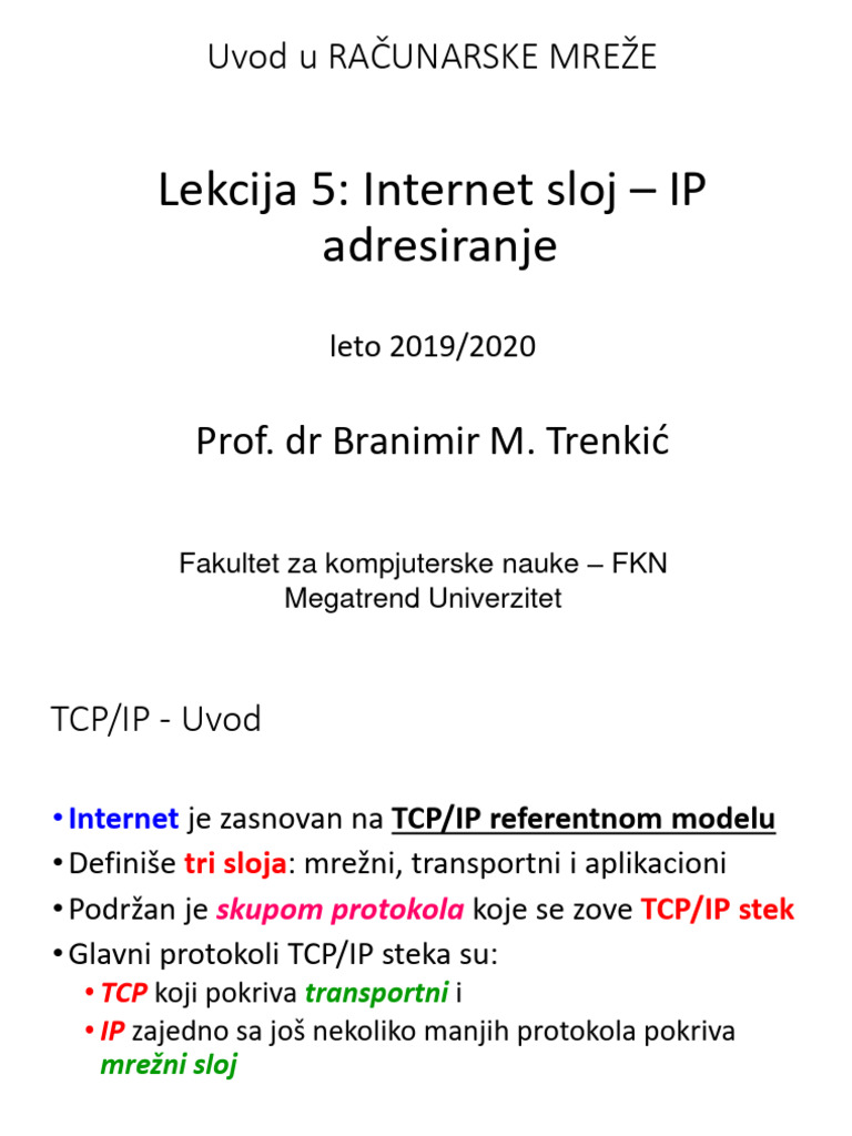 Lekcija5 1 | PDF