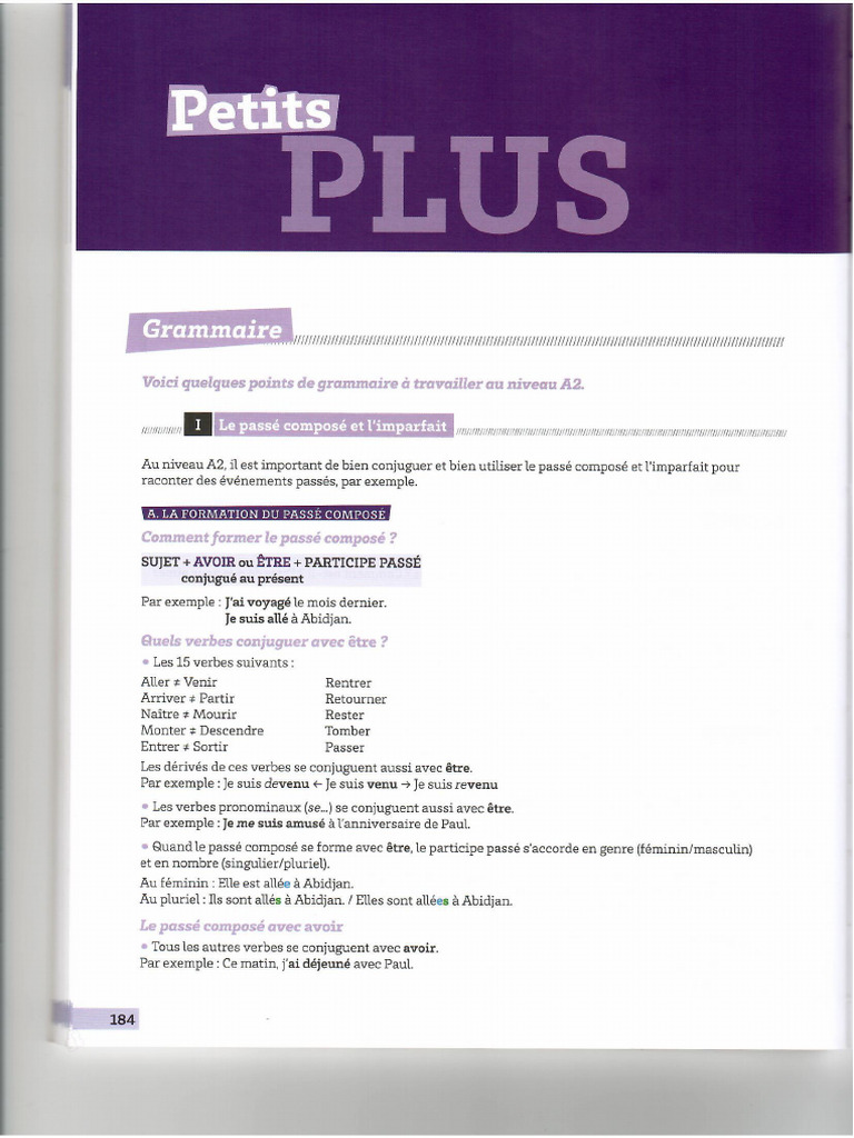 Petits Plus | PDF