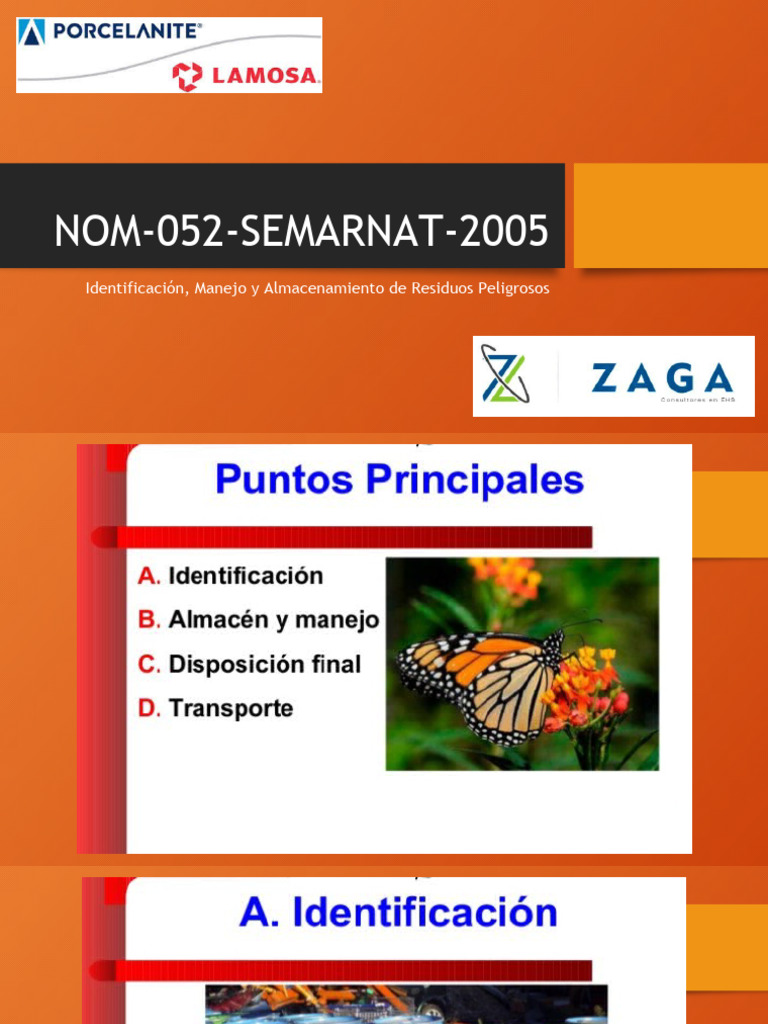 Nom 052 Semarnat 1993 | PDF