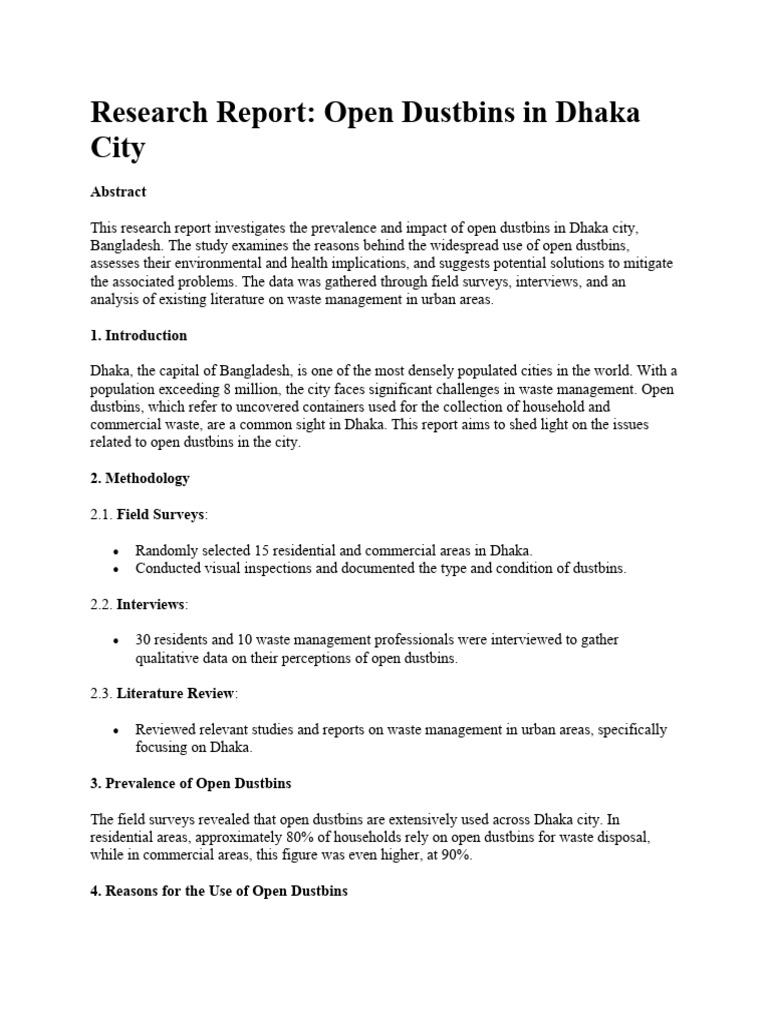 Draft | PDF | Waste Management | Waste