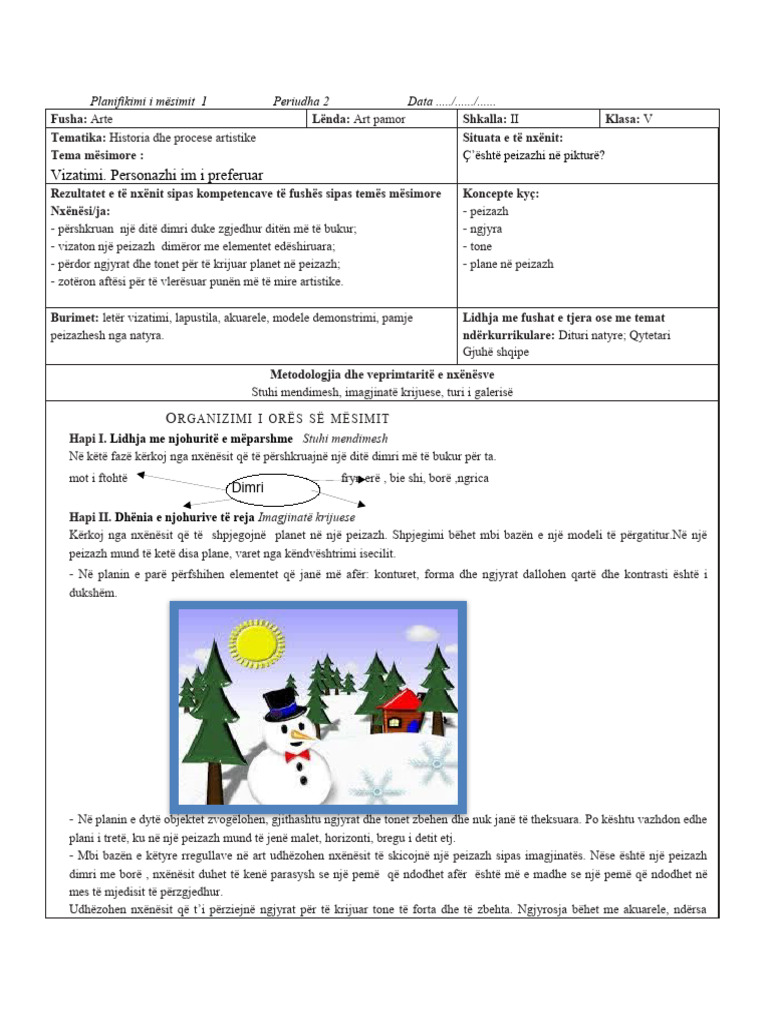 Ditar Art Pamor KL 5 Periudha 2 2020 - 2021 | PDF