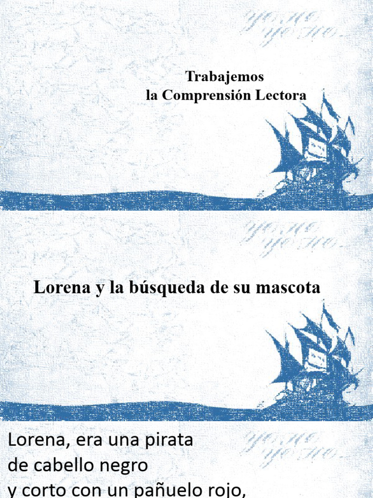 23-06 Comprensión Lectora - PPTX Versión 1 | PDF | Piratería