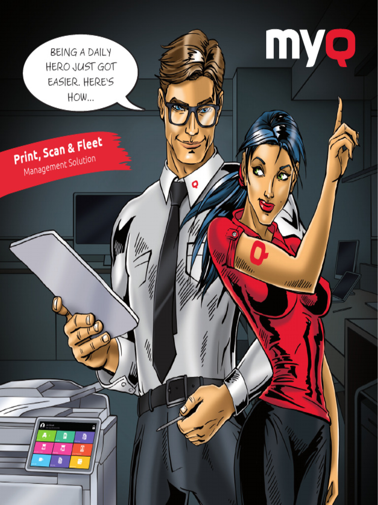 MyQ Product Brochure | PDF | Image Scanner | Mobile App