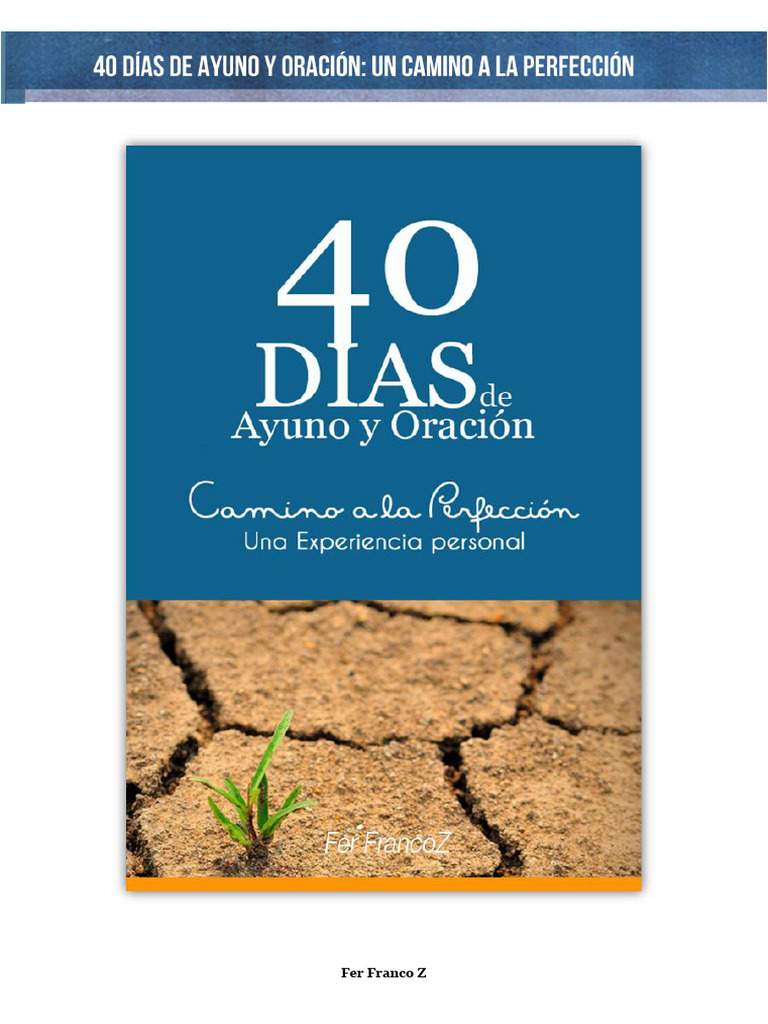 40 Días Un Camino A La Perfeccion REV 2023-01-230122 - 153255 | PDF ...