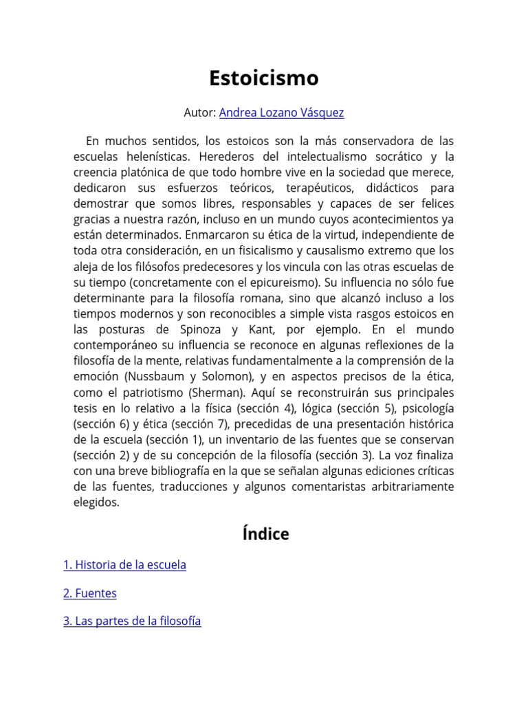 Estoicismo (44p) | PDF | Estoicismo | Aristóteles