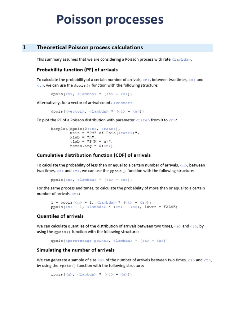 CS2B Summary Sheets 2021 | PDF | Markov Chain | Matrix (Mathematics)