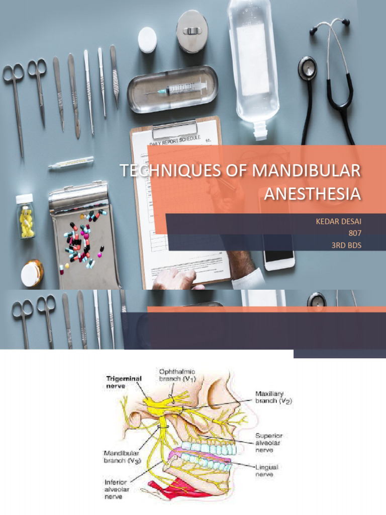 Techniques of Mandibular Anesthesia | Download Free PDF | Tongue | Mouth