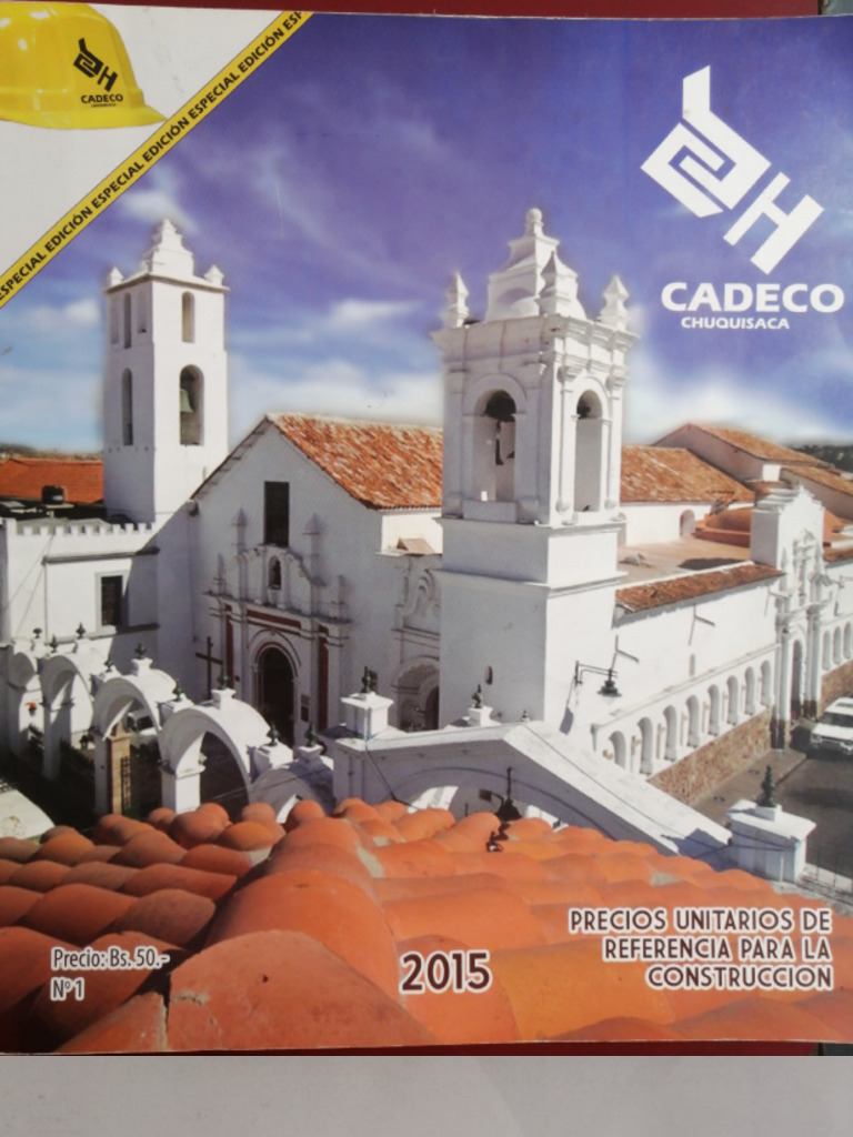 CADECO | PDF | Presupuesto | Hormigón