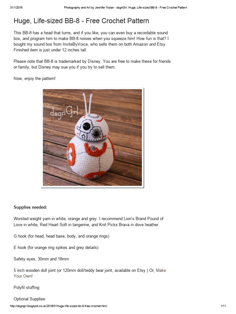 BB 8 | PDF | Crochet | Folk Art