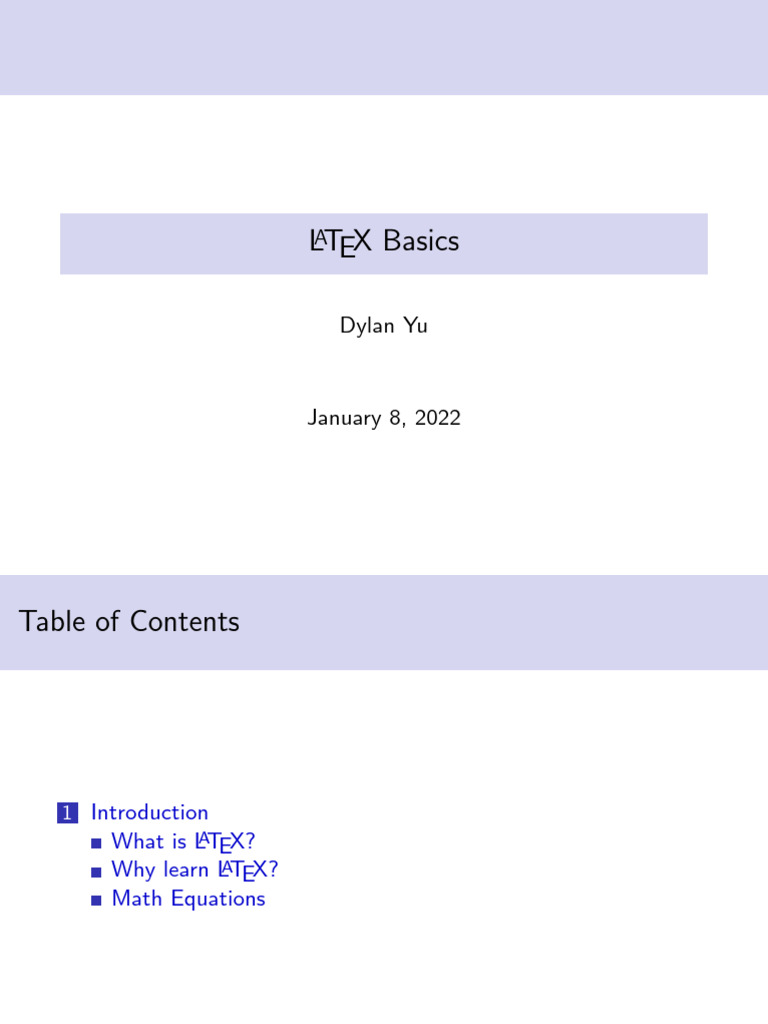 I0 Latex | PDF | Mathematics | Computing