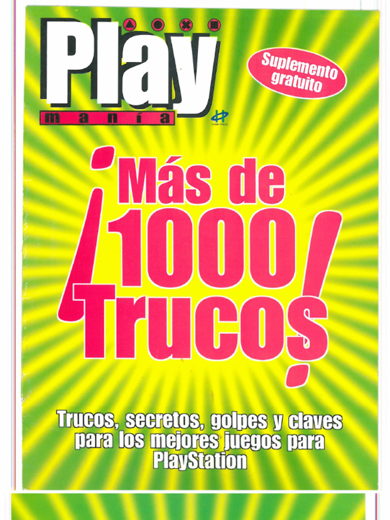 Playmania 018 Suplemento 1 | PDF