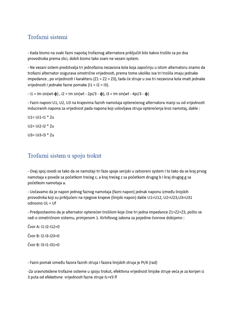 Osnove Elektrotehnike | PDF