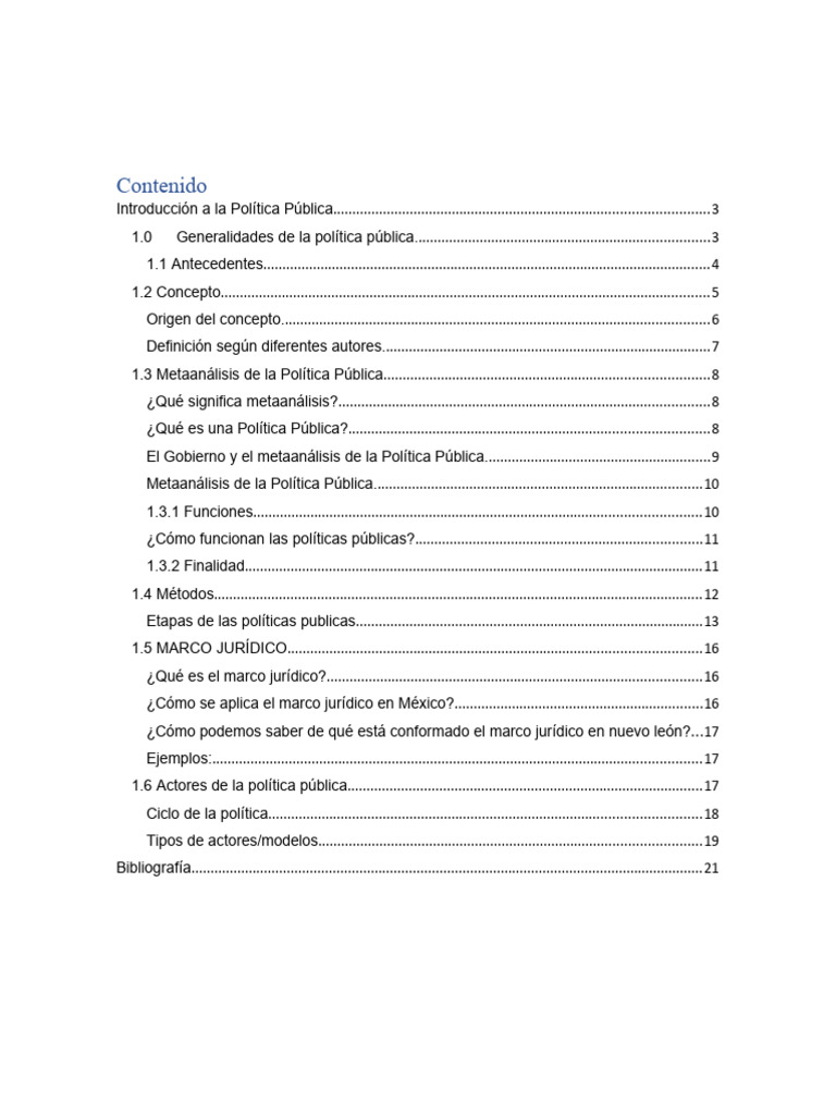 Introduccion A La Politica Publica | PDF | Política