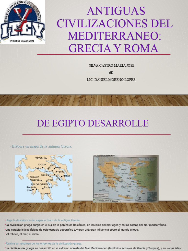 Antiguas Civilizaciones Del Mediterraneo | PDF | Antigua Grecia ...