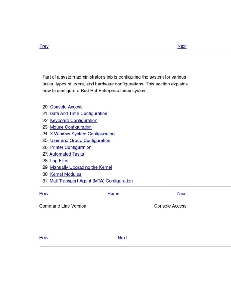 V. System Configuration: Chapter 20. Console Access | PDF | Superuser | Command Line Interface