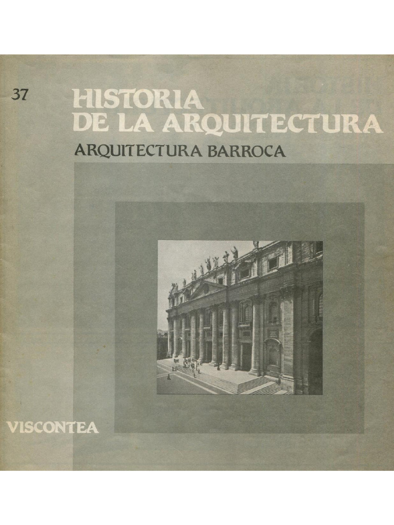 NORBERG-SCHULZ, CHRISTIAN - Arquitectura Barroca n37-pp 9 A 19 | PDF