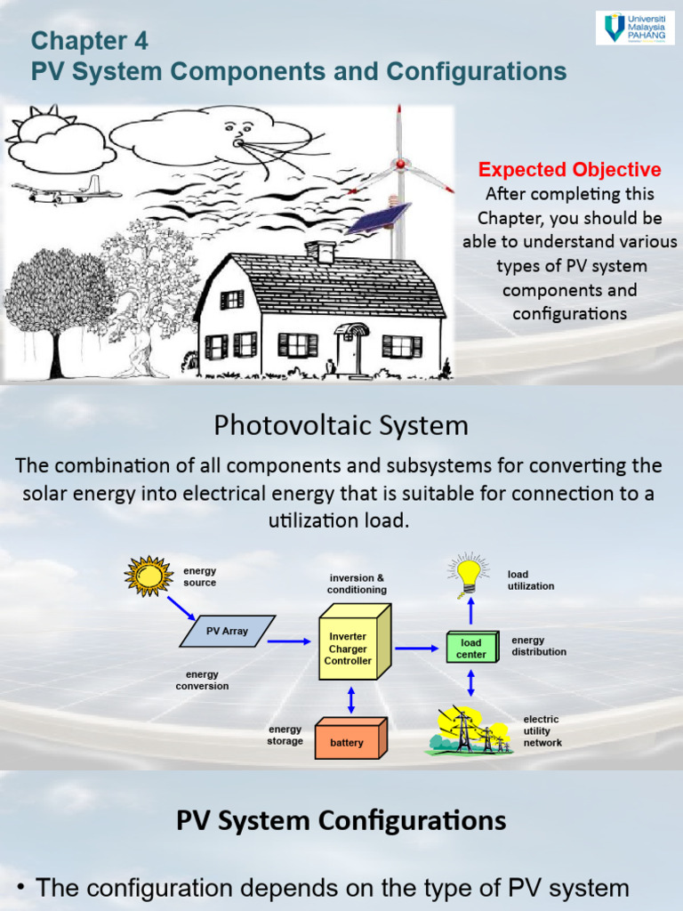 Chapter 4 Part 1 - PVSystemComponents | PDF | Photovoltaic System ...