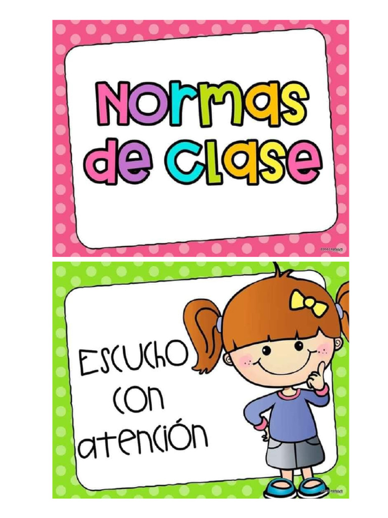 Normas de Clase para Imprimir | PDF