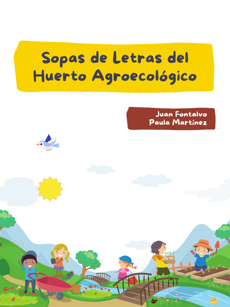 Sopas de Letras Huerto | PDF | Huerta | Plantas comestibles