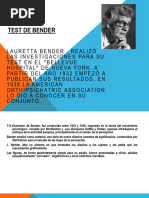 Protocolo BENDER Adultos | PDF