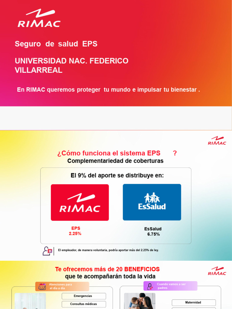 Beneficios de la EPS en Rimac | PDF | Oncología | Hospital