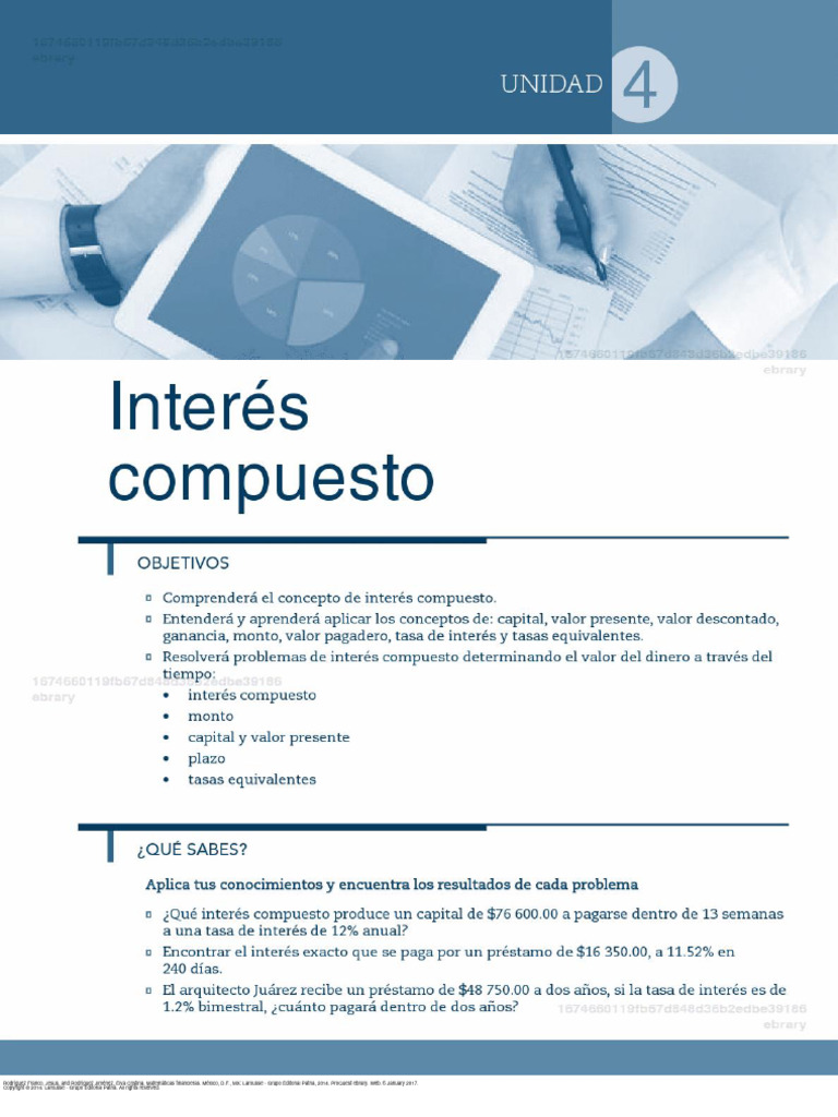 Matem Financ - J Rodriguez Franco - E C Rodriguez Jimenez Ed Patria 201401 (Cap 4 Interés ...
