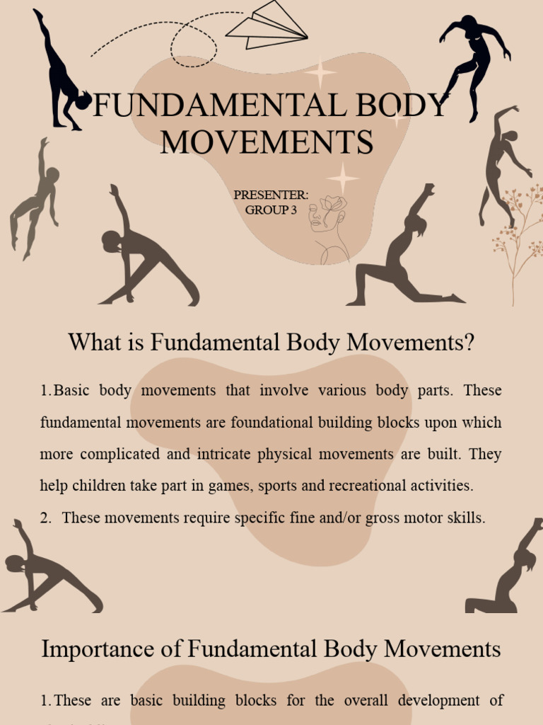 Fundamental Body Movements | PDF | Animal Locomotion | Cognitive Science