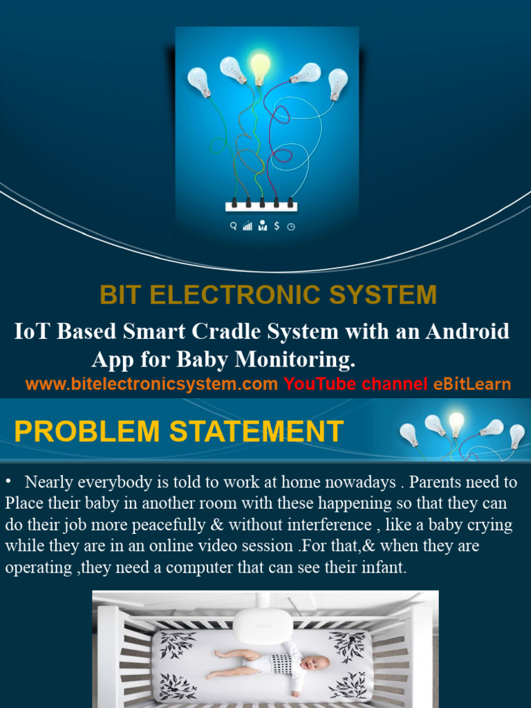 IOT Based Smart Cradle System With An App For Baby Monitoring | PDF ...