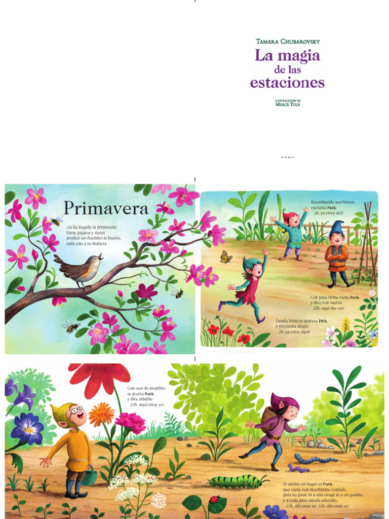 La Magia de Las Estaciones - Primavera | PDF | Agricultura