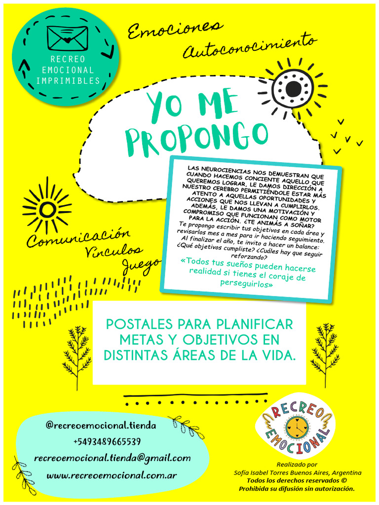 YO ME PROPONGO - Versión PDF Imprimible | PDF