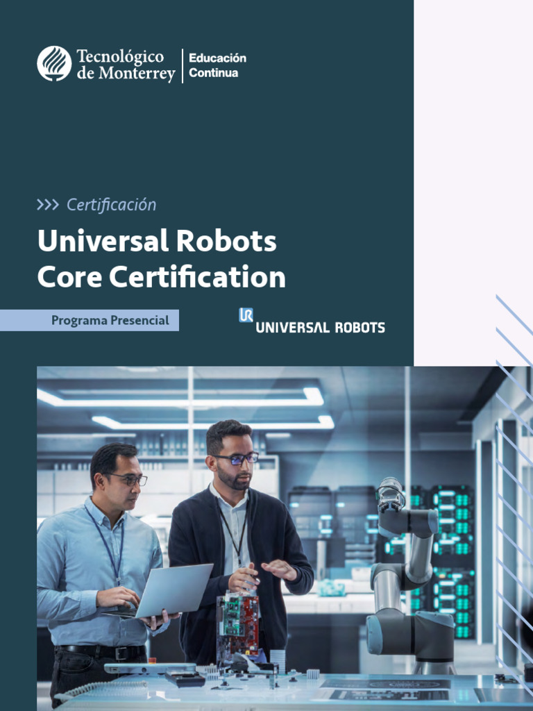 EC - Universal Robots Core Certification | PDF | Robot | Robótica
